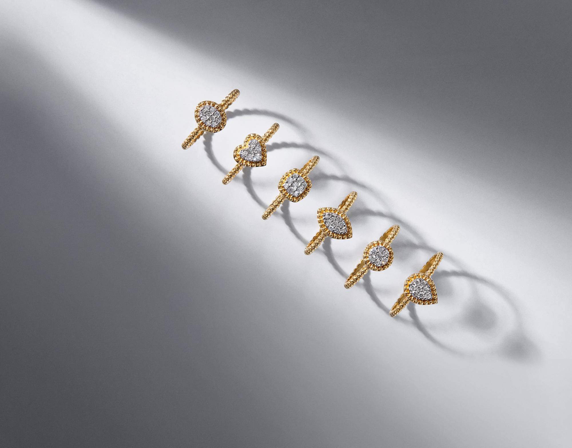 MYRA | Diamond Ring in 375/9K Yellow Gold 268570124